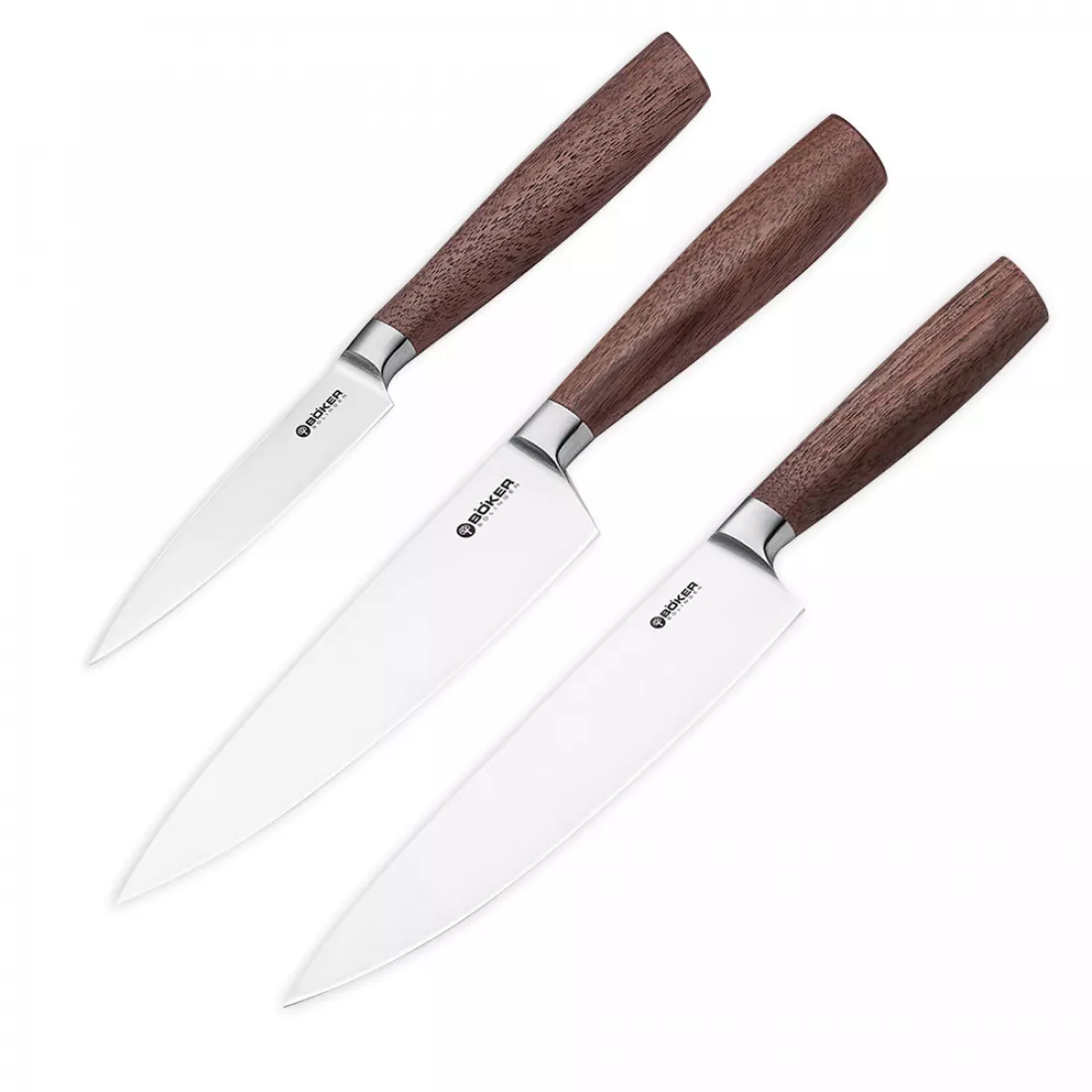BK130791SET BOKER, Набор из 3-х кухонных ножей, серия Core knives ...